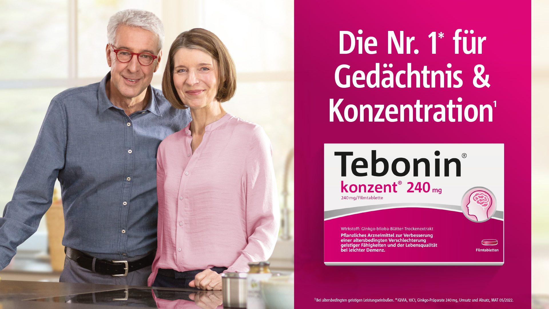 Titelbild Tebonin TV-Spot